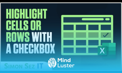 Learn How to Highlight Cells or Rows with a Checkbox in Excel - Mind Luster