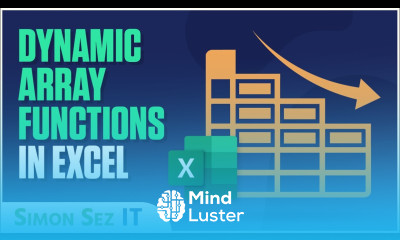 Learn Mastering Dynamic Array Functions in Excel Tutorial Detailed How To Training Session ...