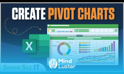 Learn Create Pivot Charts in Microsoft Excel - Mind Luster