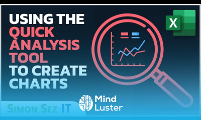 Learn How to Create Charts Using the Quick Analysis Tool in Excel - Mind Luster