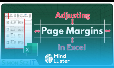 Learn Changing the Margins in Microsoft Excel - Mind Luster