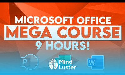 Learn Microsoft Office Tutorial Learn Excel PowerPoint and Word 9 HOUR ...