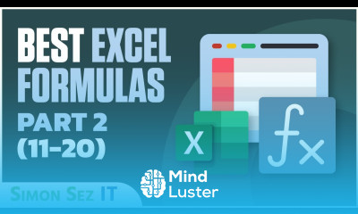Learn Best Excel Formulas Part 2 11 20 Essential Excel Formulas to change how you work FOREVER ...