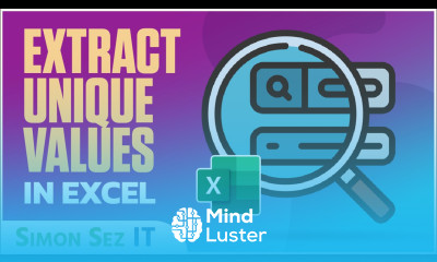 Learn How to Extract Unique Values in Excel - Mind Luster