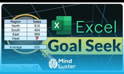 Learn Using the Excel Goal Seek Function - Mind Luster