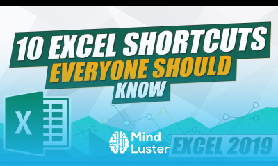 Learn Excel 2019 10 Excel Shortcuts Everyone Should Know Excel training - Mind Luster
