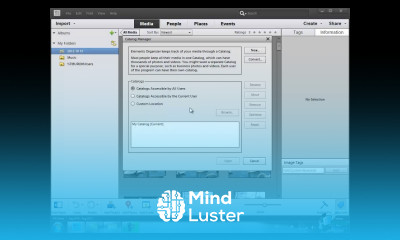Learn Learn how to use Photoshop Elements 11 Part 10 Creating and Renaming Catalogs - Mind Luster