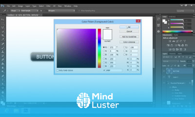 Learn How to Make Glass Button in Photoshop CS6 - Mind Luster