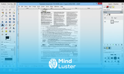 Learn How to Edit PDF in GIMP - Mind Luster