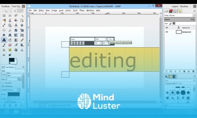 Learn How to Edit Text in GIMP - Mind Luster