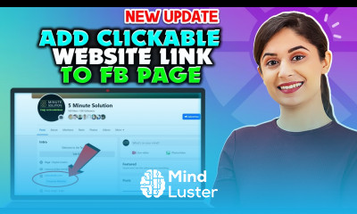 Learn How To Add Clickable Website Link To Facebook Page Full Guide ...