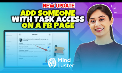 Learn How To Add Someone With Task Access On A Facebook Page Full Guide - Mind Luster