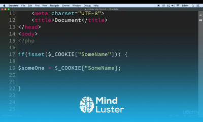 Learn 6 Reading Cookies in PHP PHP THE WEB PHP COURSE CMS PROJECT - Mind Luster