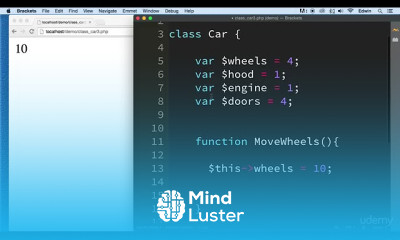 Learn 5 Adding Properties to Our Class OBJECT ORIENTED PHP INTRODUCTION PHP COURSE CMS PROJECT ...