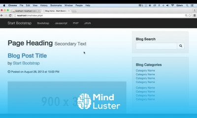 Learn 8 Creating the posts table CMS PROJECT BLOGGING SYSTEM FRONT END FIRST STEP PHP COURSE CMS ...