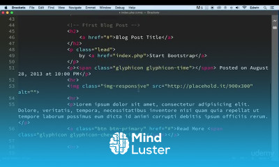 Learn 10 Inserting Data into the posts table and displaying it CMS PROJECT BLOGGING SYSTEM FRONT ...