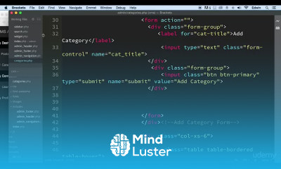 Learn 5 Displaying data in category page CMS CATEGORIES MORE PHP COURSE CMS PROJECT - Mind Luster