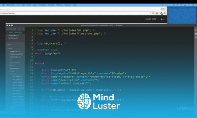 Learn 11 Refactoring category code part 1 CMS CATEGORIES MORE PHP COURSE CMS PROJECT - Mind Luster