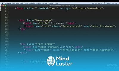 Learn 13 Displaying User Values in Edit Page CMS USERS PHP COURSE CMS PROJECT - Mind Luster