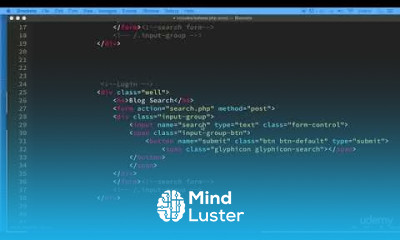 Learn 1 Creating the login form CMS LOGIN PHP COURSE CMS PROJECT - Mind Luster