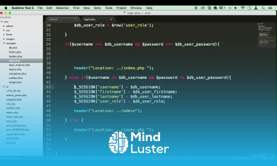 Learn 8 Login improved from the Future CMS LOGIN PHP COURSE CMS PROJECT - Mind Luster