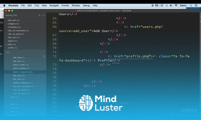 Learn 1 Creating the Profile Page CMS PROFILE PHP COURSE CMS PROJECT - Mind Luster