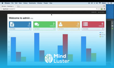 Learn 6 Cleaning up the chart a little CMS DASHBOARD PHP COURSE CMS PROJECT - Mind Luster