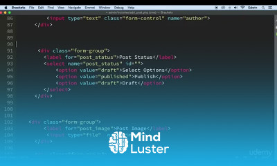 Learn 13 Adding Dropdown Option for Add Post Page CMS EXTRA FEATURES PHP COURSE CMS PROJECT ...