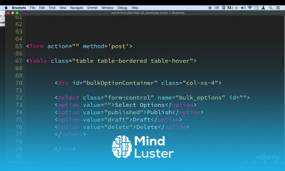 Learn 16 Adding Link to View Posts from Admin CMS EXTRA FEATURES PHP COURSE CMS PROJECT - Mind ...
