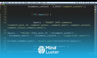 Learn 18 Adding Validation to Comments in Post Page CMS EXTRA FEATURES PHP COURSE CMS PROJECT ...