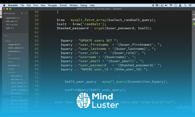 Learn 11 User Page Dropdown Default Value Change CMS EXTRA FEATURES USER REGISTRATION PHP COURSE ...