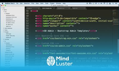 Learn 4 Adding a LOADER to the CMS Admin CMS EXTRA FEATURES PHP COURSE CMS PROJECT - Mind Luster