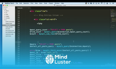 Learn 1 Pagination Intro and Part 1 PAGINATION PHP COURSE CMS PROJECT - Mind Luster