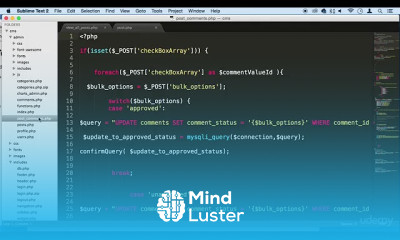 Learn 3 Comments page to specific posts IMPROVED COMMENT SYSTEM COUNT DISPLAY PHP COURSE CMS ...