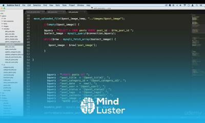 Learn 4 Part 4 Edit Post Page Update EXTRA FEATURE POST FOR SPECIFIC USER IN ADMIN PHP COURSE ...