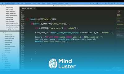 Learn 1 URL and MySQL Injection Protection CMS MORE SECURITY PHP COURSE CMS PROJECT - Mind Luster