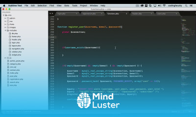 Learn 4 Validation for registration NEW REGISTRATION SYSTEM PHP COURSE CMS PROJECT - Mind Luster