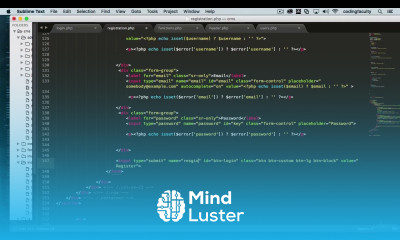 Learn 8 Registering users with the new function NEW REGISTRATION SYSTEM PHP COURSE CMS PROJECT ...