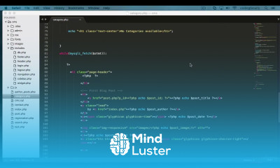 Learn 3 Fetching posts in the category page using prepared statements part 3 PHP COURSE CMS ...