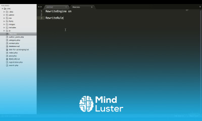 Learn 3 Rewriting index contact and registration CMS EXTRA FEATURE URL PHP COURSE CMS PROJECT ...