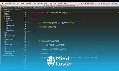 Learn 5 Forgot password checking form values FEATURE FORGOT PASSWORD SYSTEM PHP COURSE CMS ...