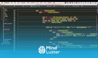 Learn 7 Creating the reset page FEATURE FORGOT PASSWORD SYSTEM SENDING EMAIL PHP COURSE CMS ...