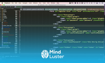 Learn 8 Pulling data testing it FORGOT PASSWORD SYSTEM SENDING EMAIL ...