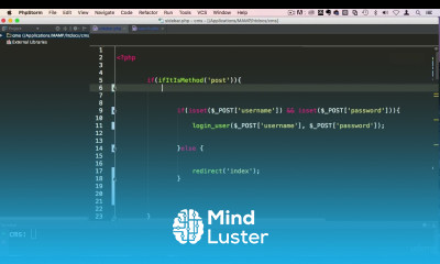 Learn 12 Update search feature to work with the forgot password system code PHP COURSE CMS ...