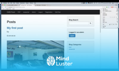 Learn 3 Attaching the click event to the button CMS EXTRA FEATURE POST LIKES PHP COURSE CMS ...