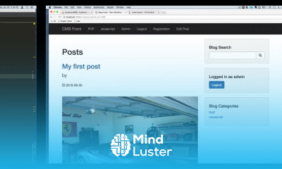 Learn 4 Setting up the Like AJAX request CMS EXTRA FEATURE POST LIKES PHP COURSE CMS PROJECT ...
