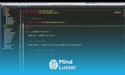 Learn 5 Fetching the Posts CMS EXTRA FEATURE POST LIKES PHP COURSE CMS PROJECT - Mind Luster