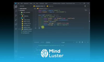 Learn 27 Mongoose Validation 3 Operators in MongoDB mongoose NoSQL Course - Mind Luster
