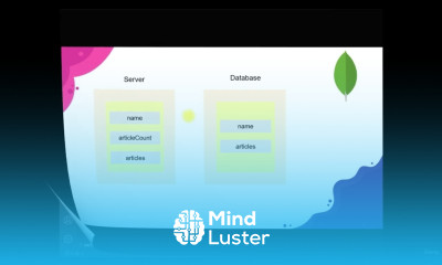 Learn 33 Virtual Types 1 Handling relational data in MongoDB mongoose NoSQL Course - Mind Luster