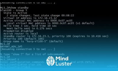 Learn 58 MLS 7 HSRP Active Router Elections MULTILAYER SWITCHING REDUNDANCY PROTOCOLS CISCO CNNP ...